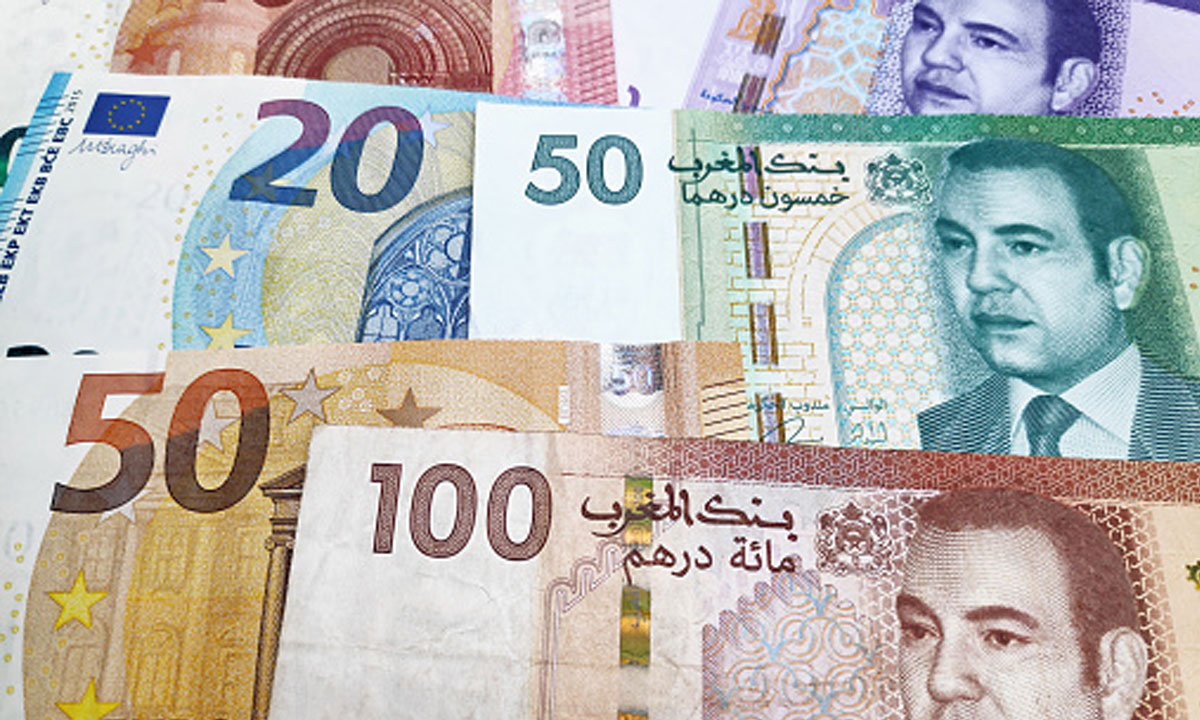 BAM Le Dirham S appr cie De 0 58 Face L euro H24info
