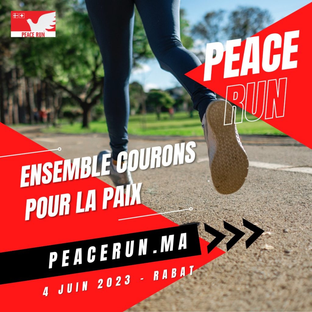 La 5e édition du "Peace Run" organisée le 4 juin à Rabat , H24info