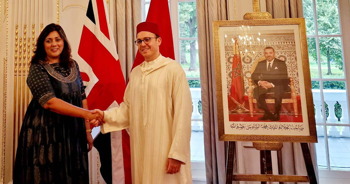 Photos. La ministre d’État britannique Nusrat Ghani salue le leadership ...