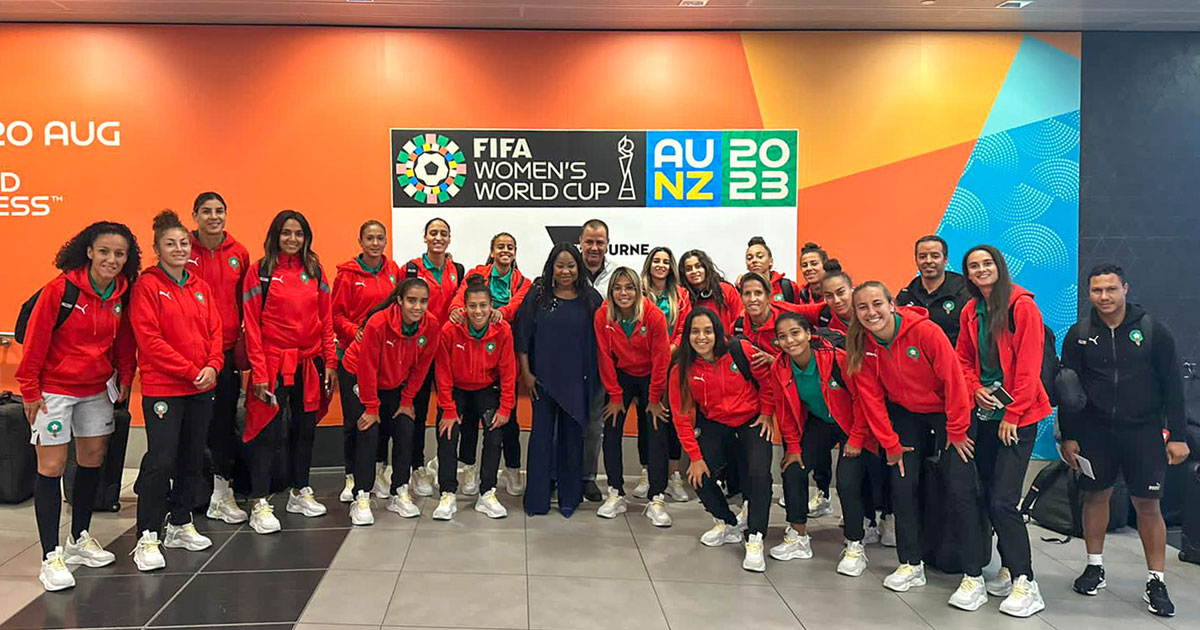 Mondial dames-2023: arrivée en Australie des Lionnes de l'Atlas , H24info