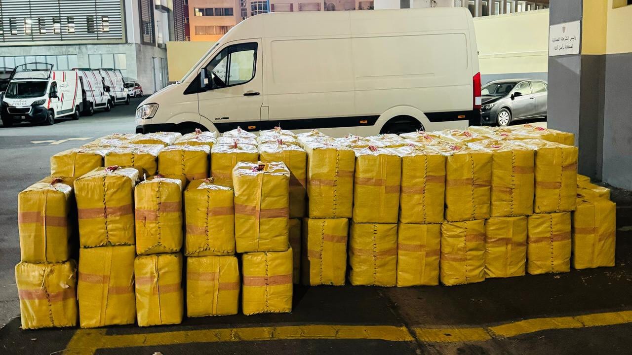 Trafic de drogue: saisie à Casablanca de plus de 4 tonnes de chira ...