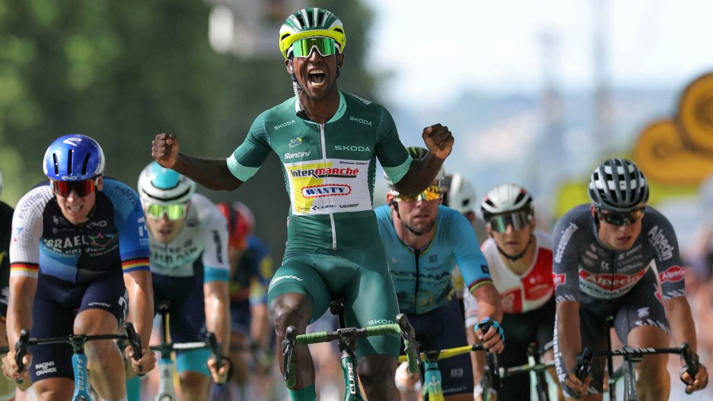 Tour de France: l'Erythréen Biniam Girmay rafle la vedette avec une 3e ...