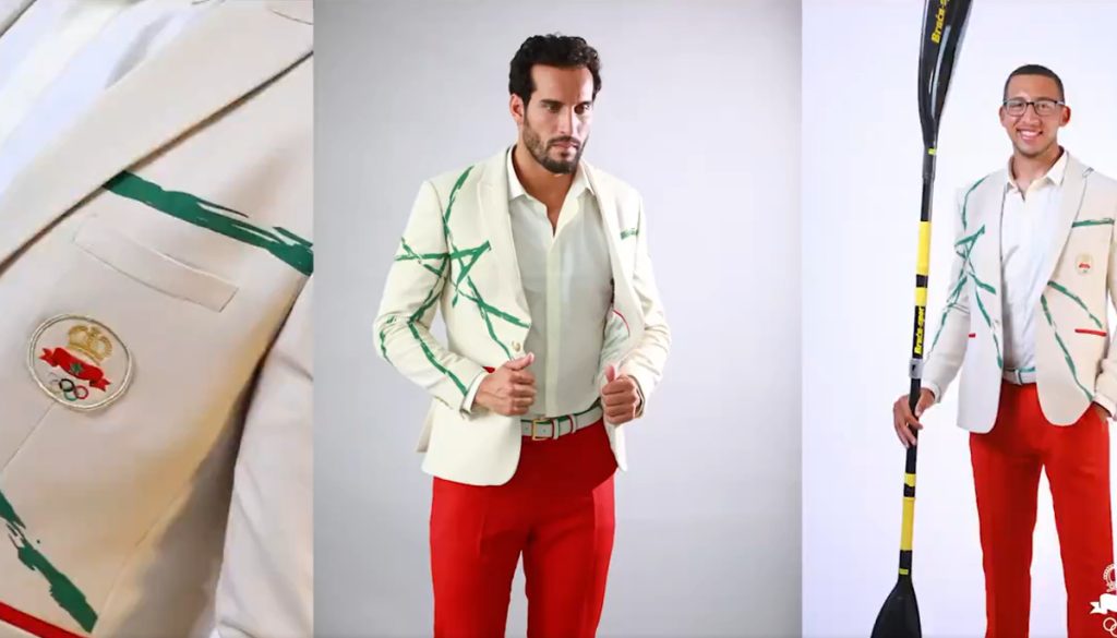 Découvrez la tenue des athlètes marocains pour l'ouverture des JO de ...