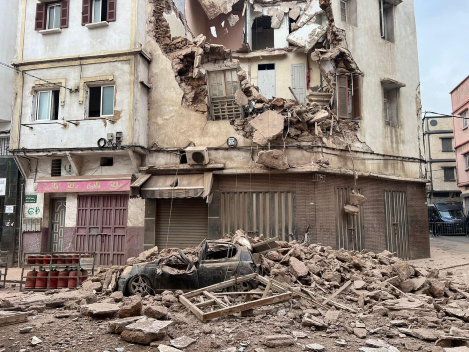 Casablanca: effondrement d’une maison à Derb Sultan , H24info