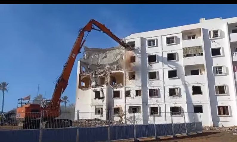 Casablanca: démolition du plus ancien immeuble résidentiel du quartier ...